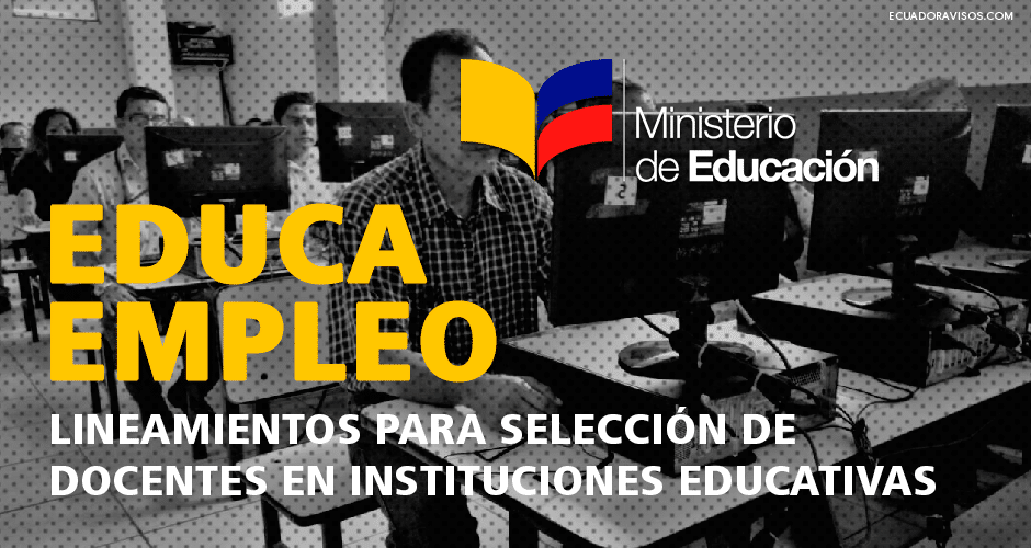 🥇 【 Educa Emprego - Lineamientos para la selección de profesores 】 ️