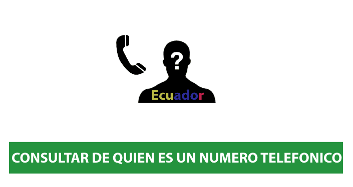 🥇 【 Verifique el número de teléfono en Ecuador 2021 personas 】 ️